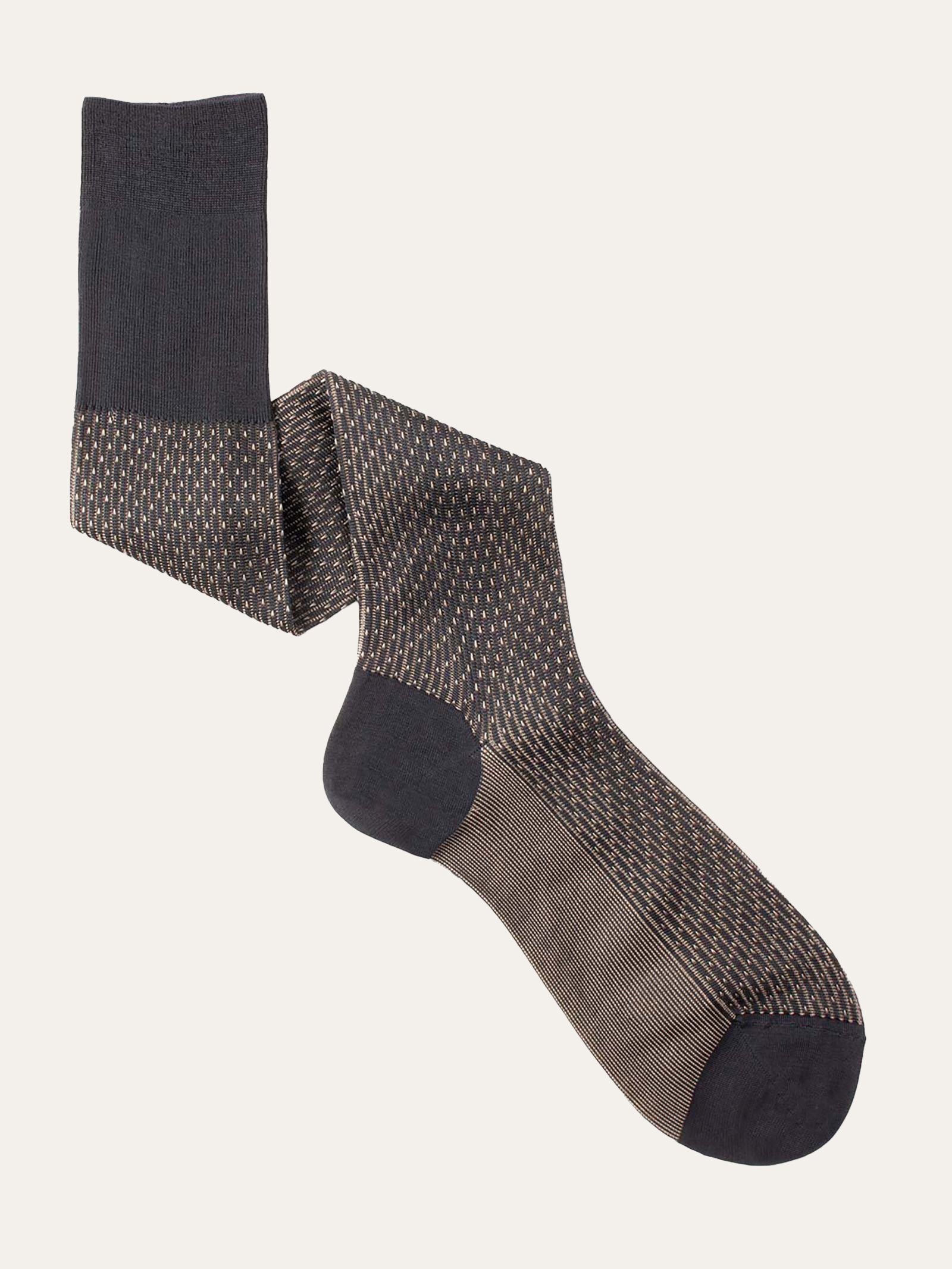 Long Jacquard pattern Lisle Cotton socks | Man, socks, Mercerized ...