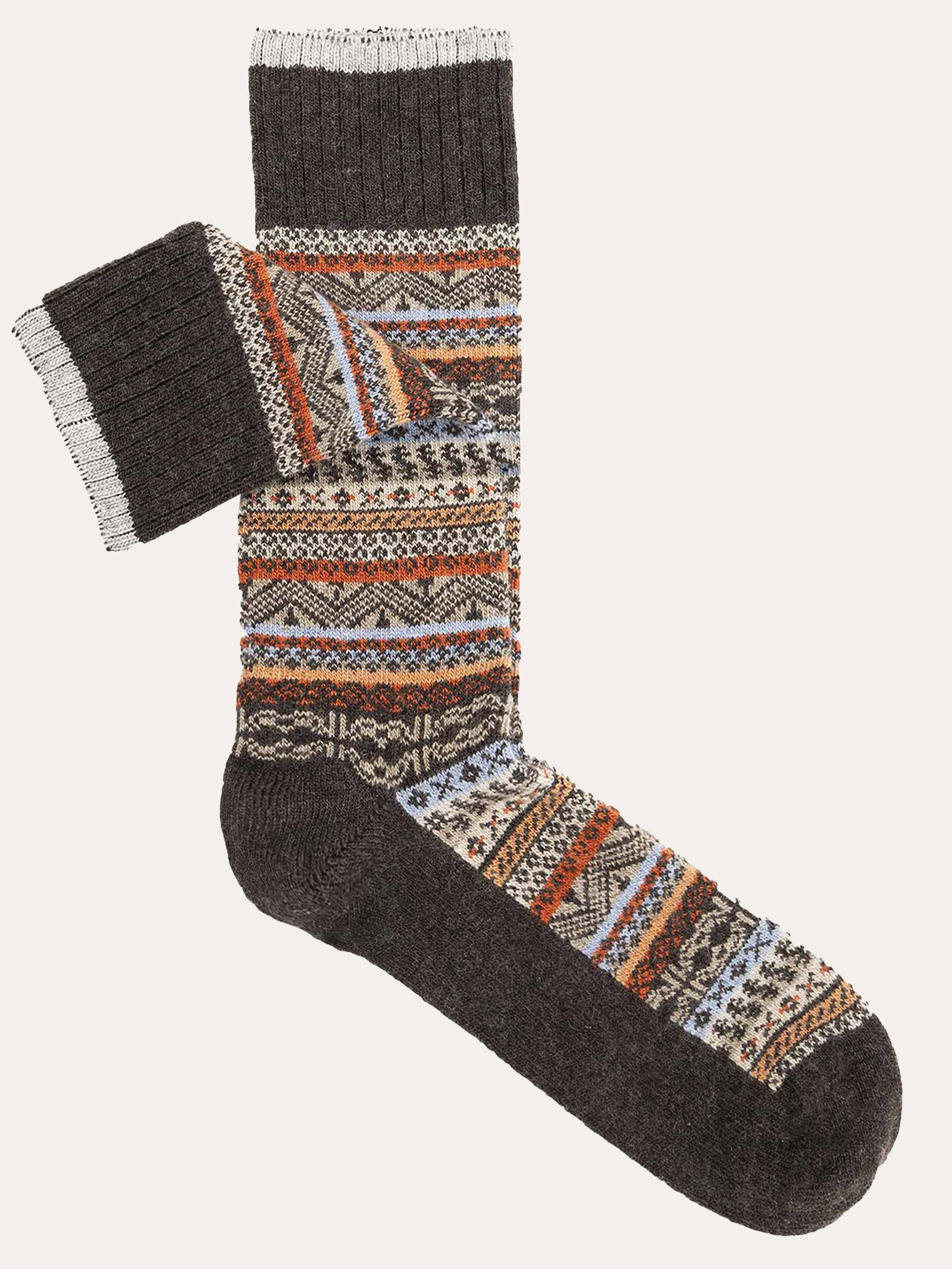 Norwegian pattern short socks in Cashmere blend | Man, socks, Cashmere ...