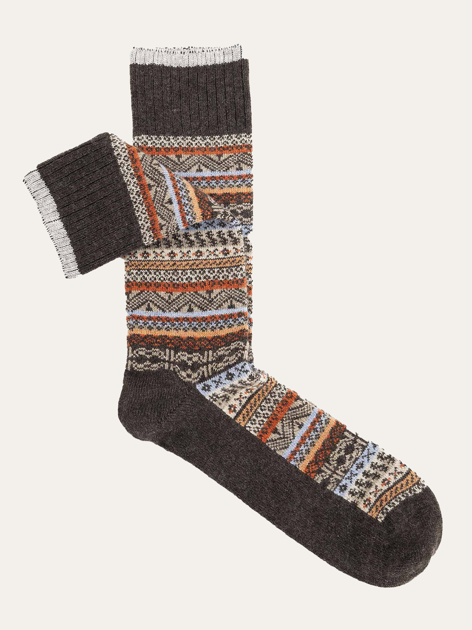 Norwegian pattern short socks in Cashmere blend | Man, socks, Cashmere ...